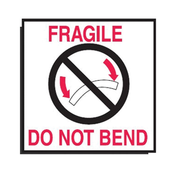 Shipping Labels - Fragile Do Not Bend – Accidental Health & Safety VIC