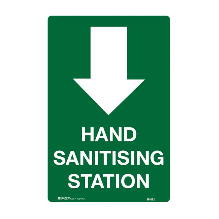 Hand Sanitising Station Sign – Accidental Health & Safety VIC